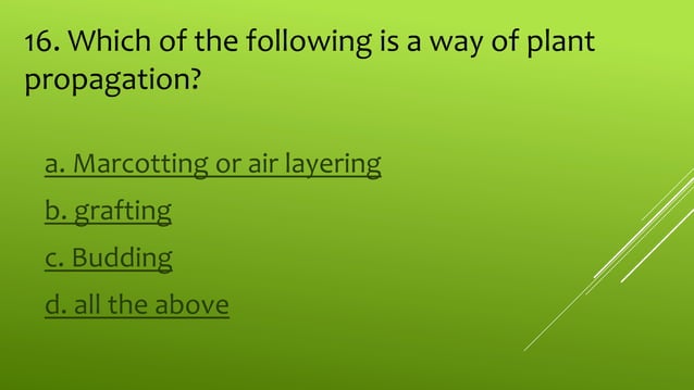 TLE 6 Agriculture Powerpoint Presentation | PPTX