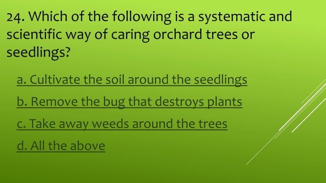 TLE 6 Agriculture Powerpoint Presentation | PPTX