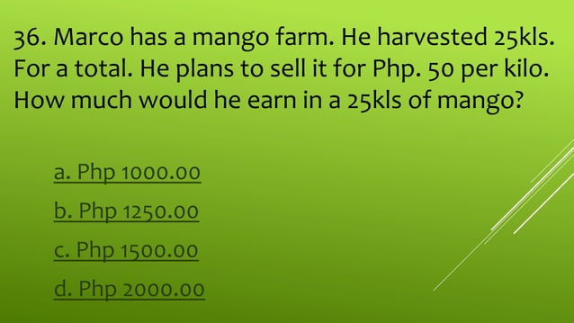 TLE 6 Agriculture Powerpoint Presentation | PPTX