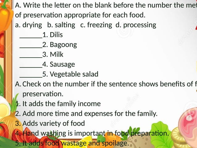 tle 6 HE DEMO powerpoint in home economics | PPTX
