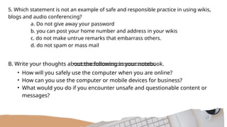 TLE 6_LESSON 2_SAFE AND RESPONSIBLE USE OF ICT.pptx