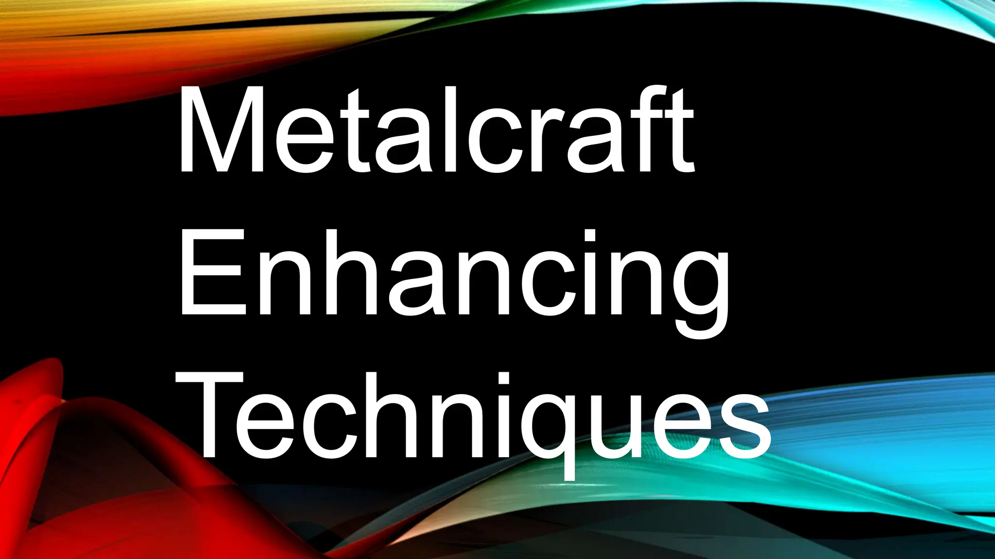 TLE 6 PPT Q3 - Methods Of Enhancing Decorating Bamboo, Wood, And Metal ...