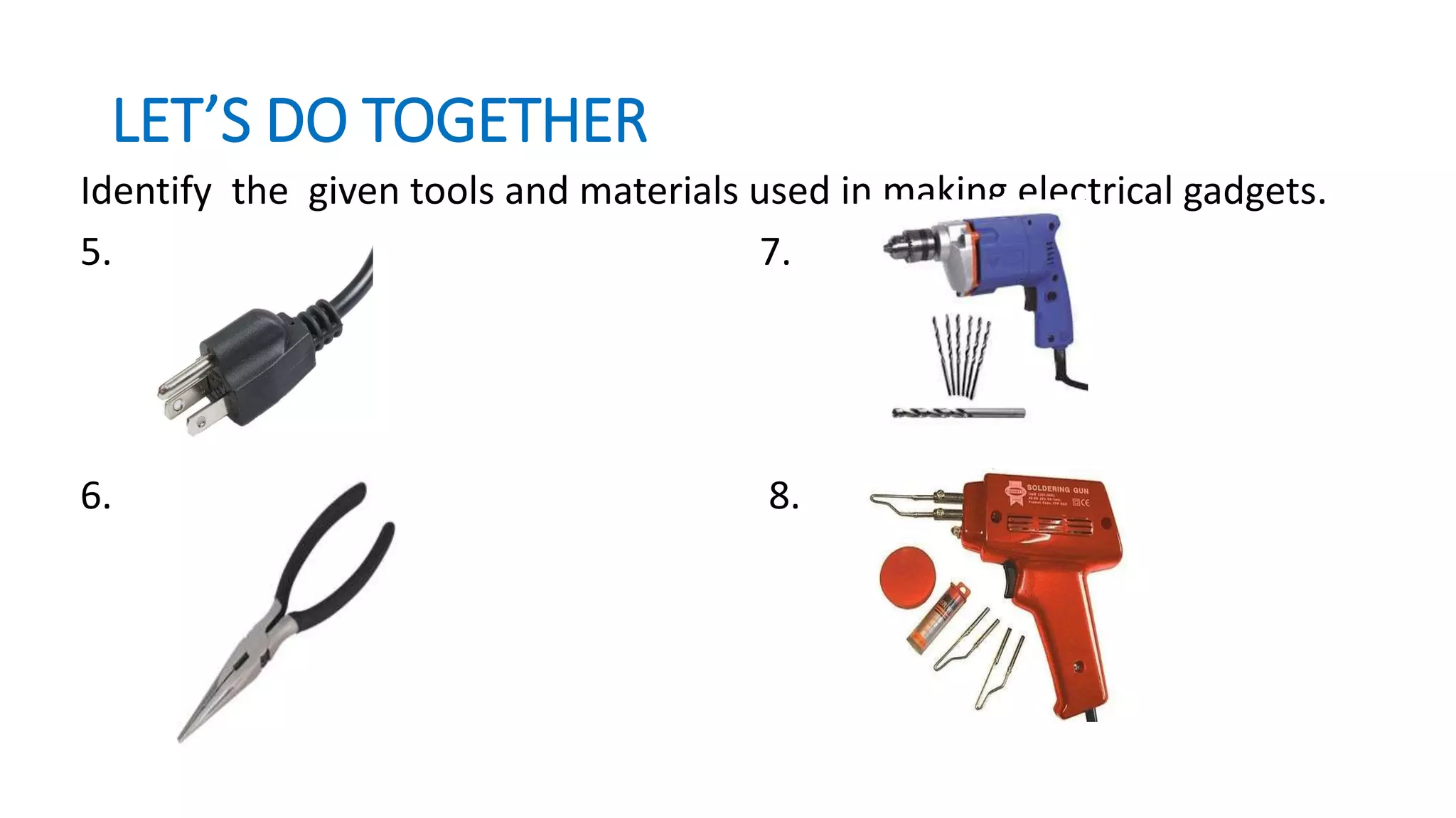 TLE 6 PPT Q3 - Production And Repair Of Simple Electrical Gadgets.pptx