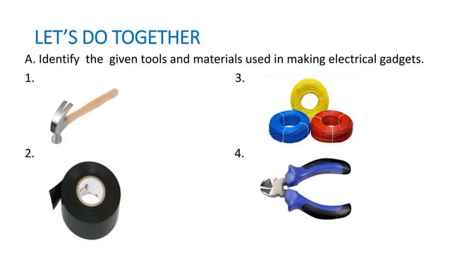 TLE 6 PPT Q3 - Production And Repair Of Simple Electrical Gadgets.pptx ...