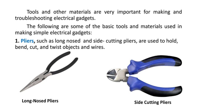 TLE 6 PPT Q3 - Production And Repair Of Simple Electrical Gadgets.pptx ...