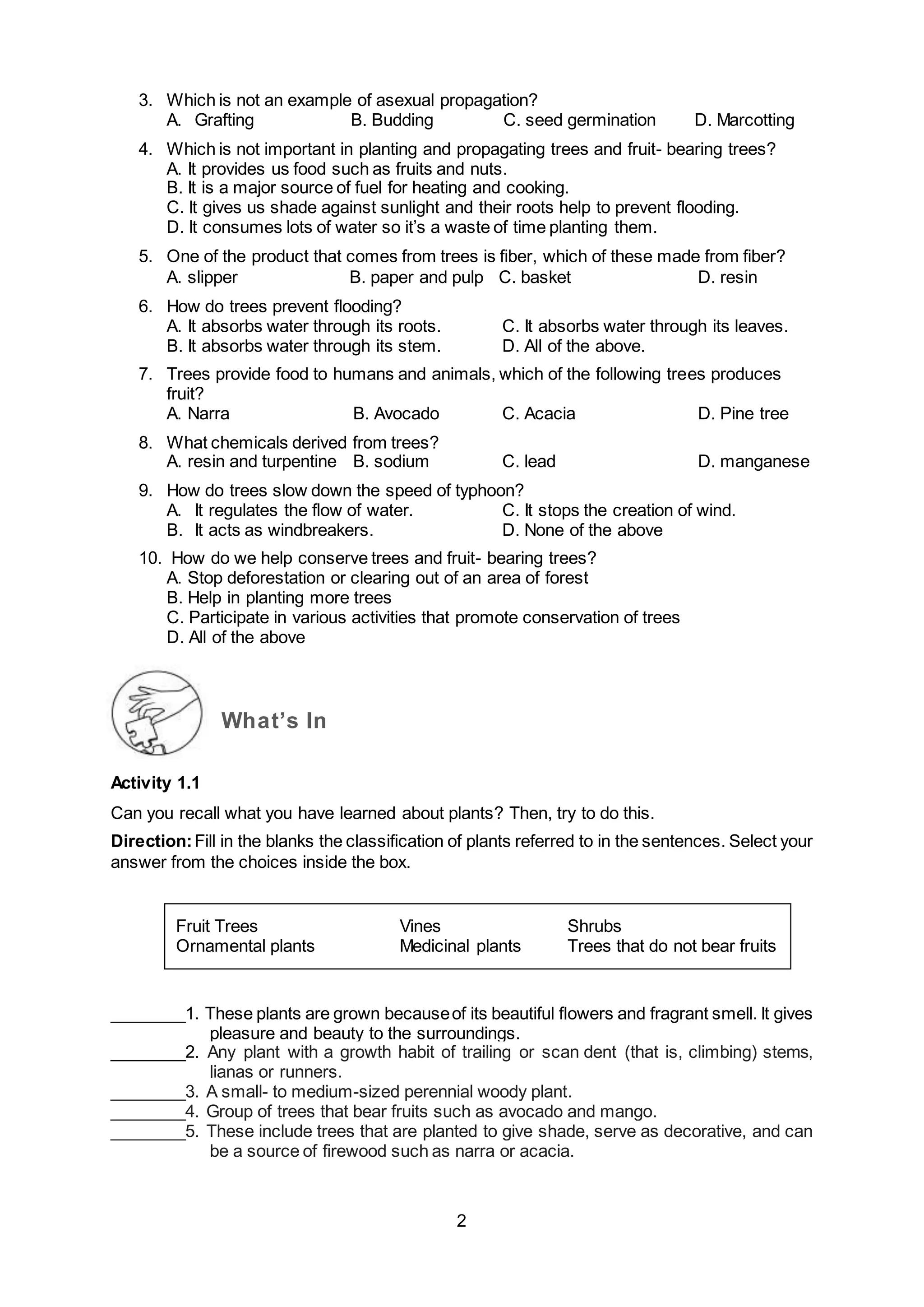 Tle6 q1 mod1_planting_and_propagating_trees_and_fruit-bearing_trees ...