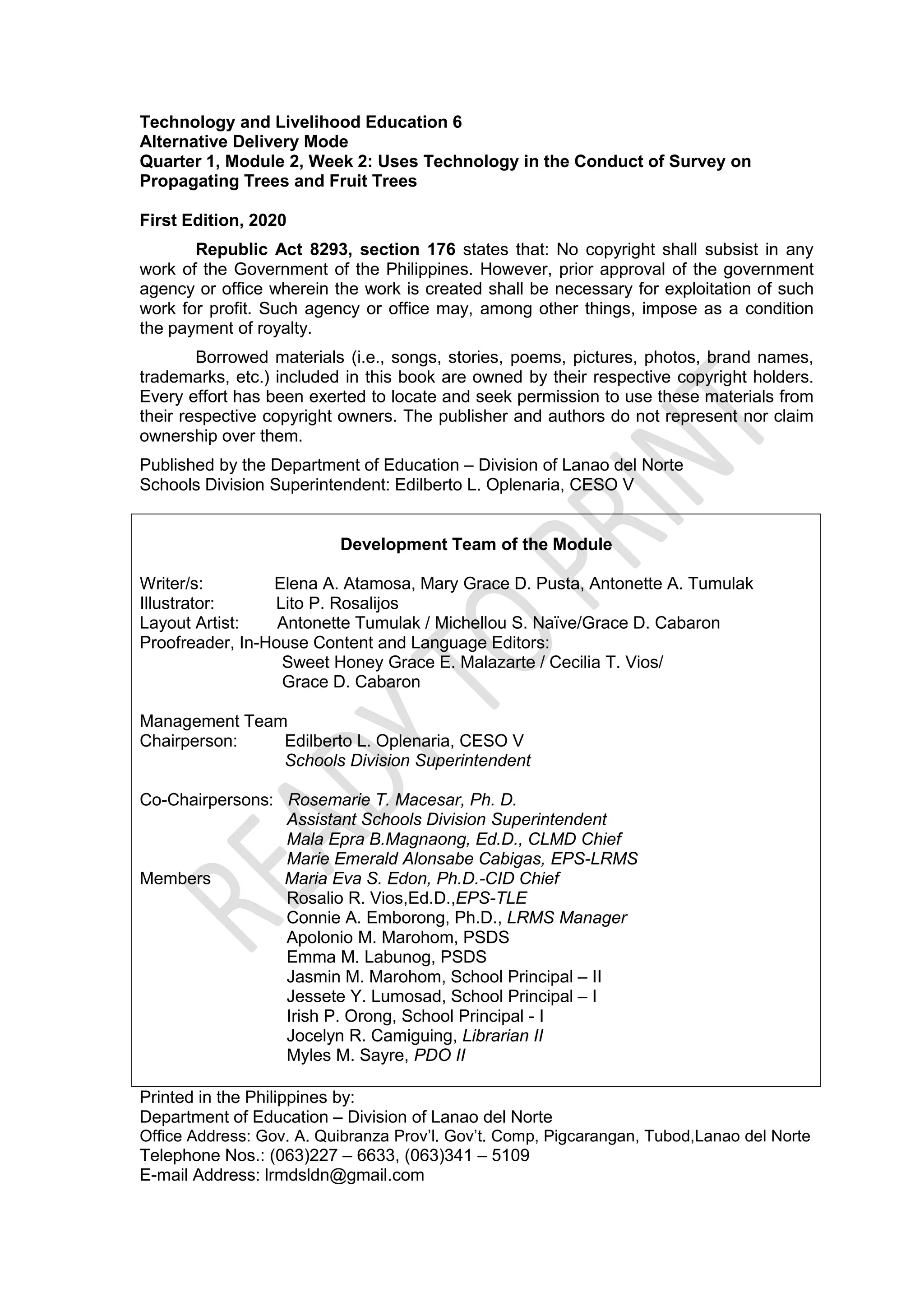 Tle6 q1 mod2_agriculture_uses ...