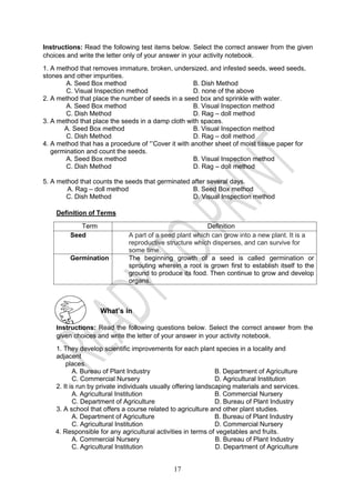 Tle6 q1 mod3_agriculture_conduct_a_surveyonthetypesoforchardfarm_v5 | PDF