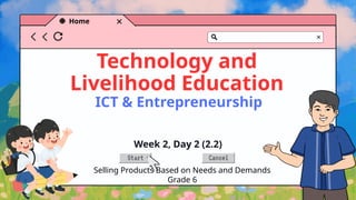 Technology and livelihood Education (TLE)_GRADE_6_QUARTER1_WEEK2_DAY2 | PPTX