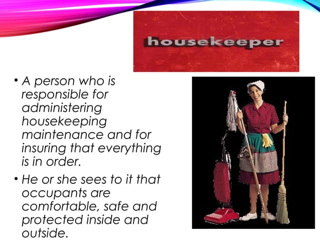 HOUSEKEEPING | PPT | Indoor Environmental Quality | Home & Garden