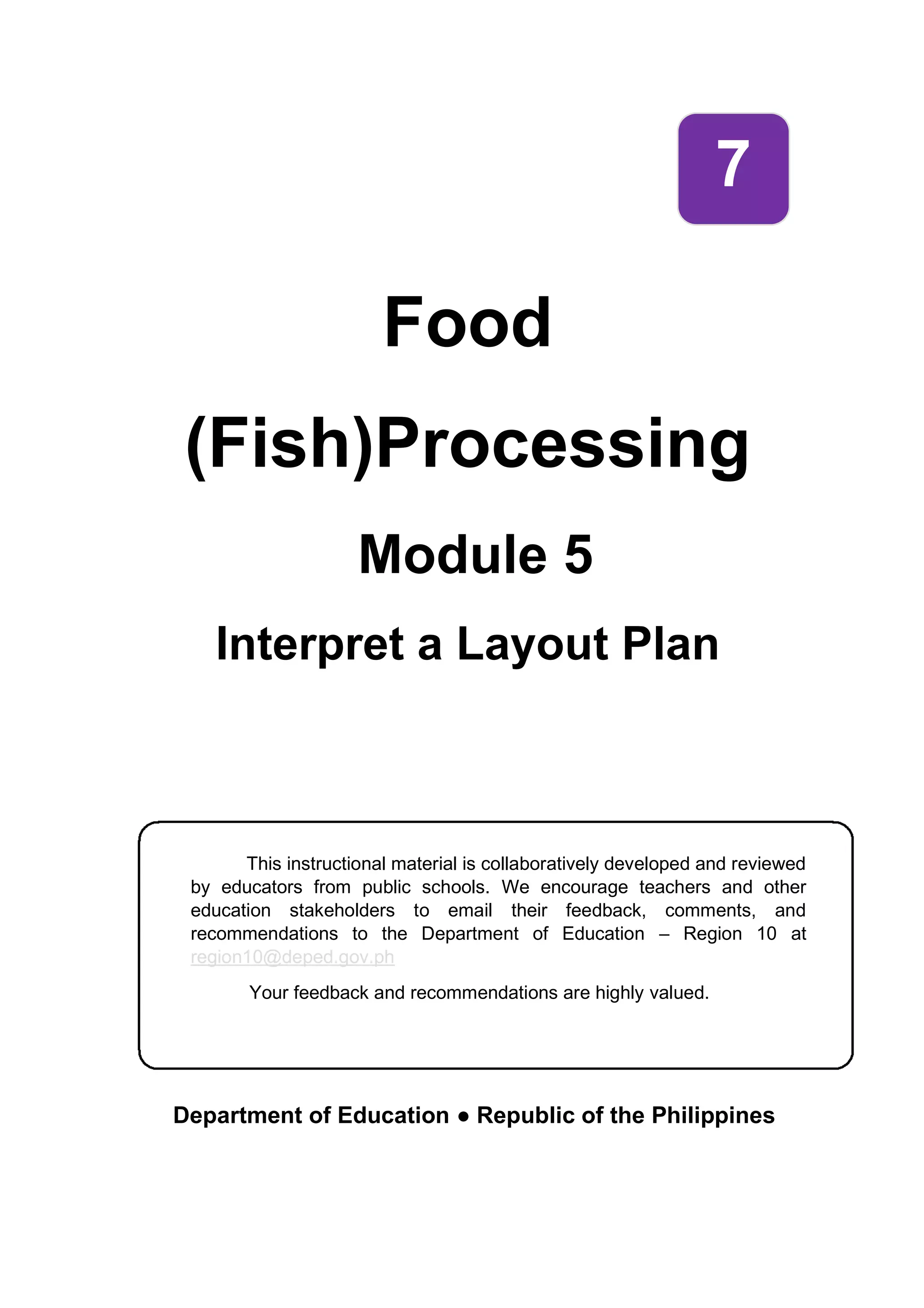 Tle 7 afa food (fish) processing module 5 | PDF