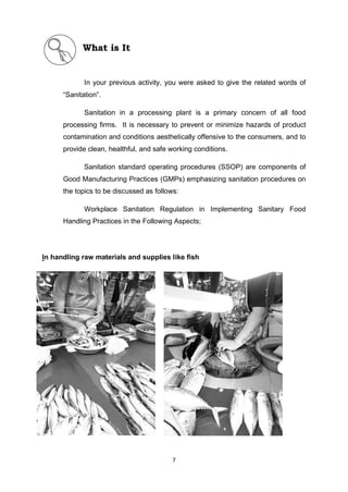 Tle 7 afa food (fish) processing module 8 | PDF