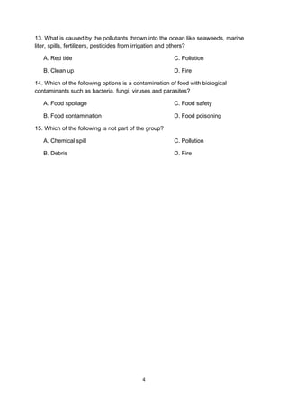 Tle 7 afa food (fish) processing module 9 | PDF