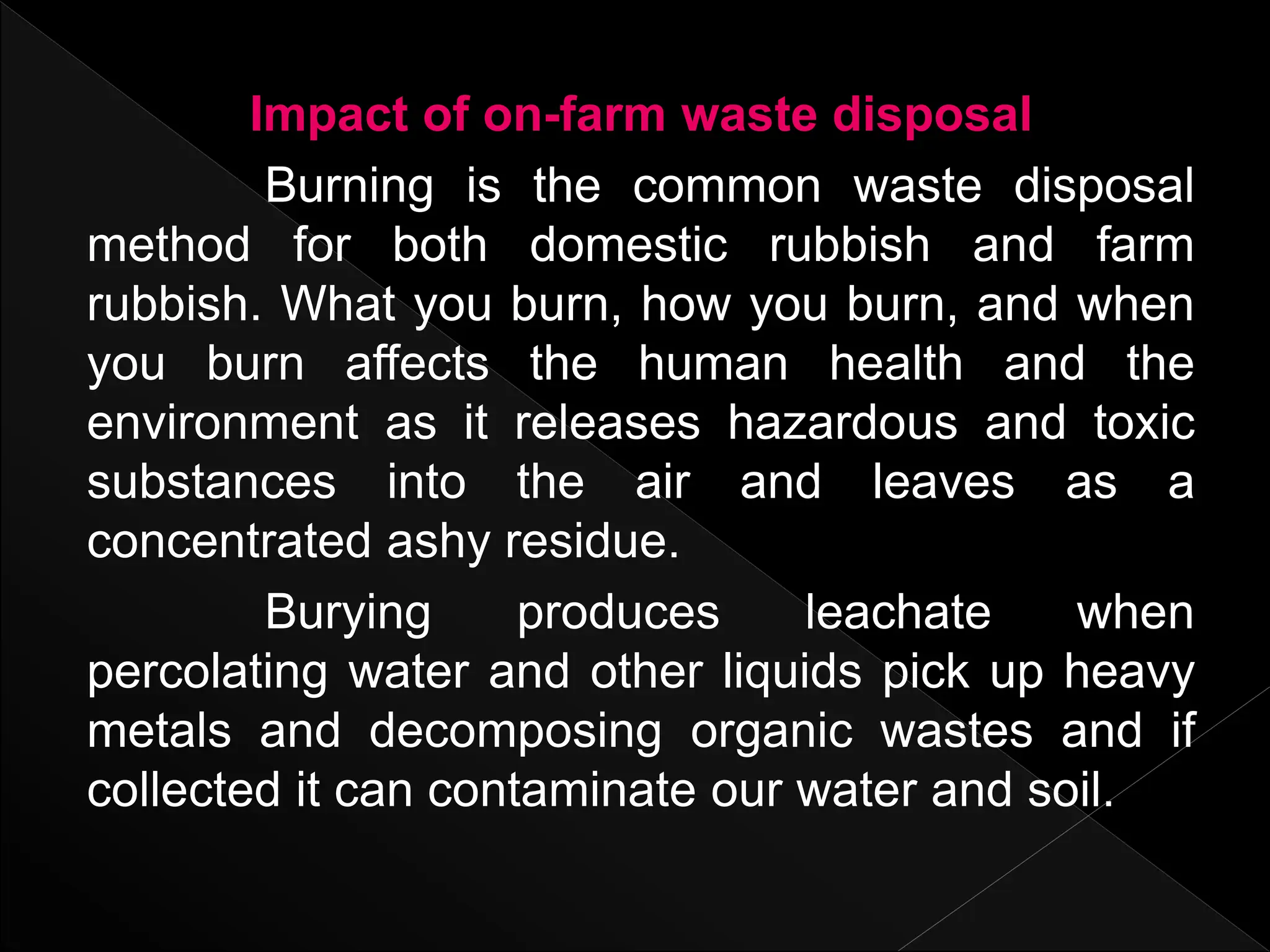 TLE 7 AGRI CROP PRODUCTION.ppt FARM WASTES- x | PPTX