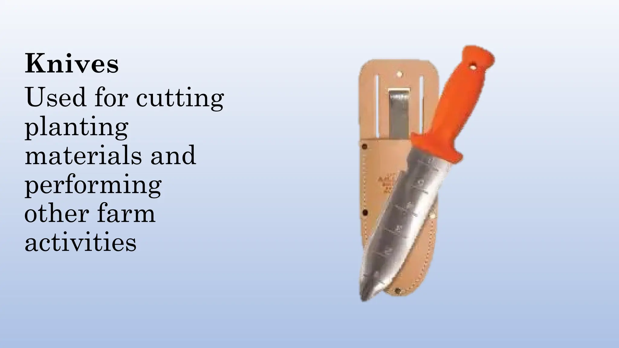 TLE 7 Agriculture and Fishery- Tools And Equipments in Farming.pptx