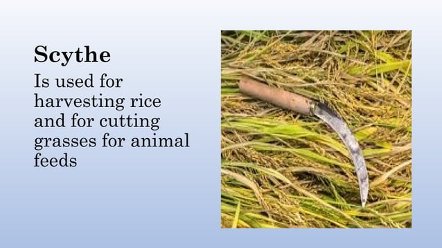 TLE 7 Agriculture and Fishery- Tools And Equipments in Farming.pptx