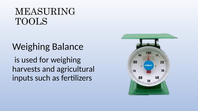 TLE 7 Agriculture and Fishery- Tools And Equipments in Farming.pptx