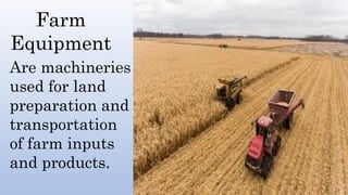 TLE 7 Agriculture and Fishery- Tools And Equipments in Farming.pptx