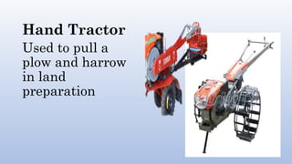 TLE 7 Agriculture and Fishery- Tools And Equipments in Farming.pptx