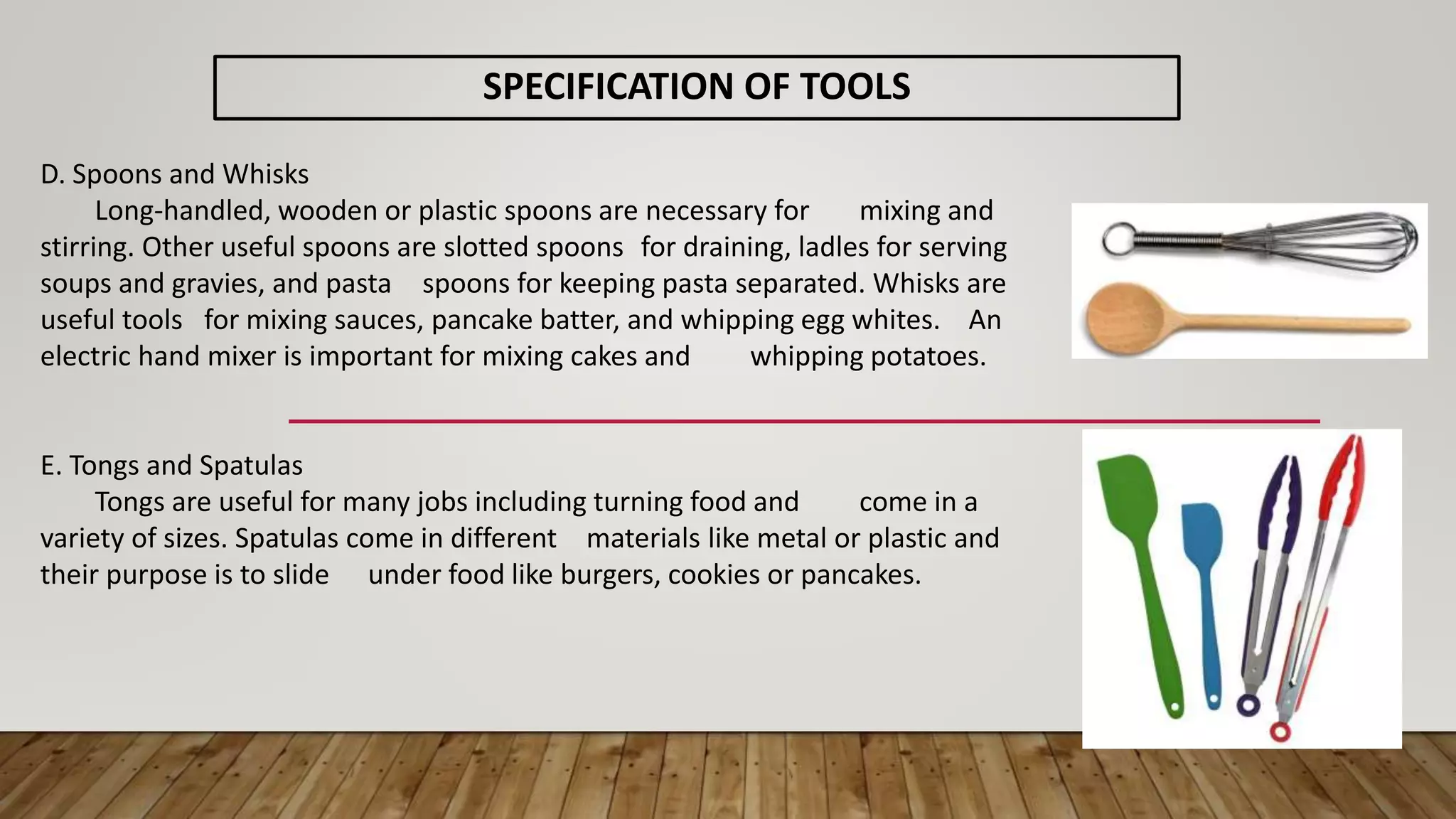 Tle 7 bread and pastry lesson-3-maintain-of-tools-equipment | PPTX