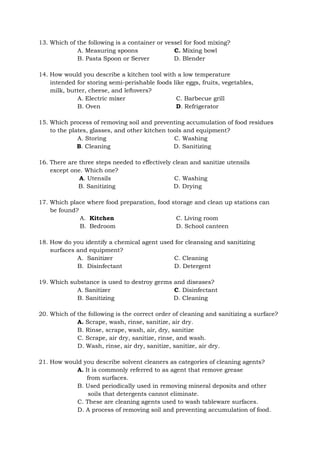 TLE 7 COOKERY answer key.docx
