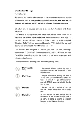 TLE7_IA_EIM_M2_v2.pdf electrical installation | PDF
