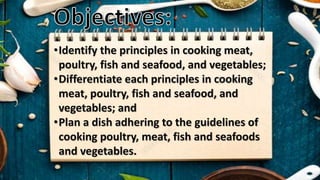Tle 7 lesson 2 (principles of cooking) | PPTX