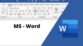 TLE 7 Q1 7 Creating Word Documents with Advanced Features and ...