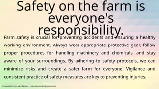 TLE 7 Q2 4 Safety Procedures in Farm Operations for Grade 7 done.pptx