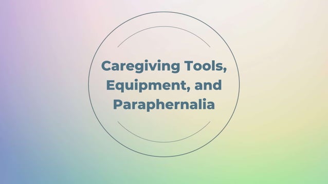 TLE 8 - Caregiving.pptx | Home Appliances | Home & Garden