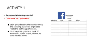 TLE 8 FCS THIRD QUARTER WEEK4 Introduction to Garments updated.pptx