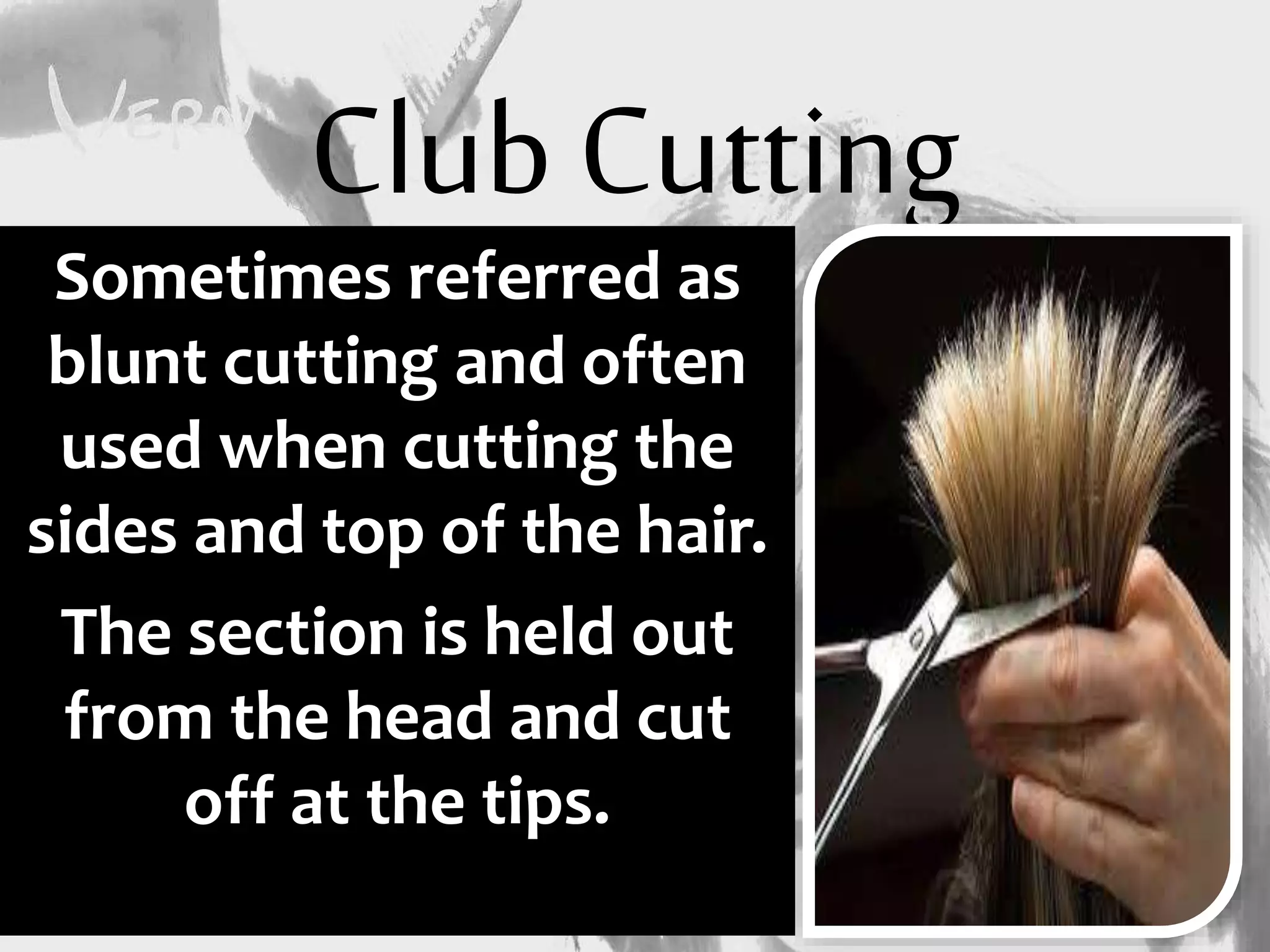 Tle 8 hair cutting and shaping techniques | PPTX