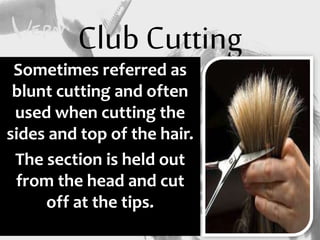 Tle 8 hair cutting and shaping techniques | PPTX