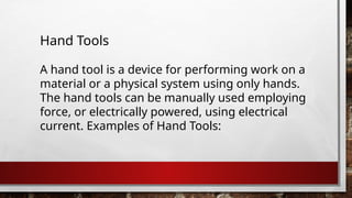 TECHNOLOGY AND LIVELIHOOD EDUCATION 8 LESSON 1-HARDWARE-TOOLS - Copy.pptx