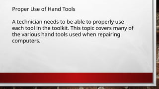 TLE 8 LESSON 2.-proper-use-of-tools.pptx | Home Appliances | Home & Garden