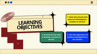 TLE 8 Lesson 3. DEVELOPING A PRODUCTTTTT | PPTX