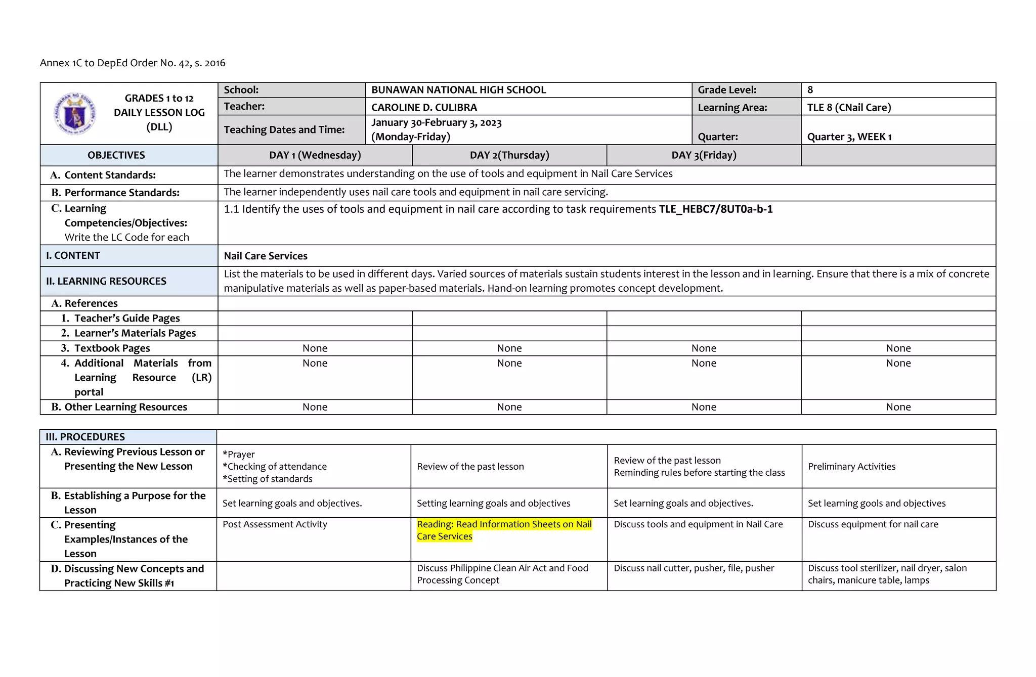 tle 8 Q3 Week 1.docx