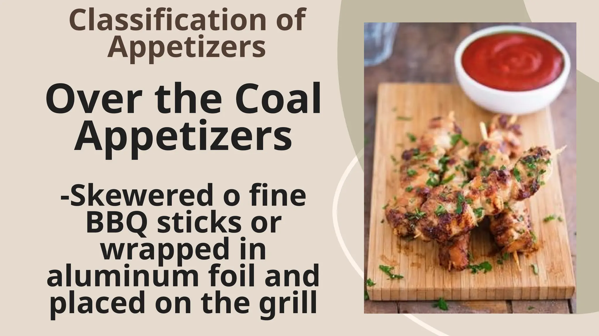 PREPARING APPETIZERS, CLASSIFICATION OF APPETIZERS | PPTX