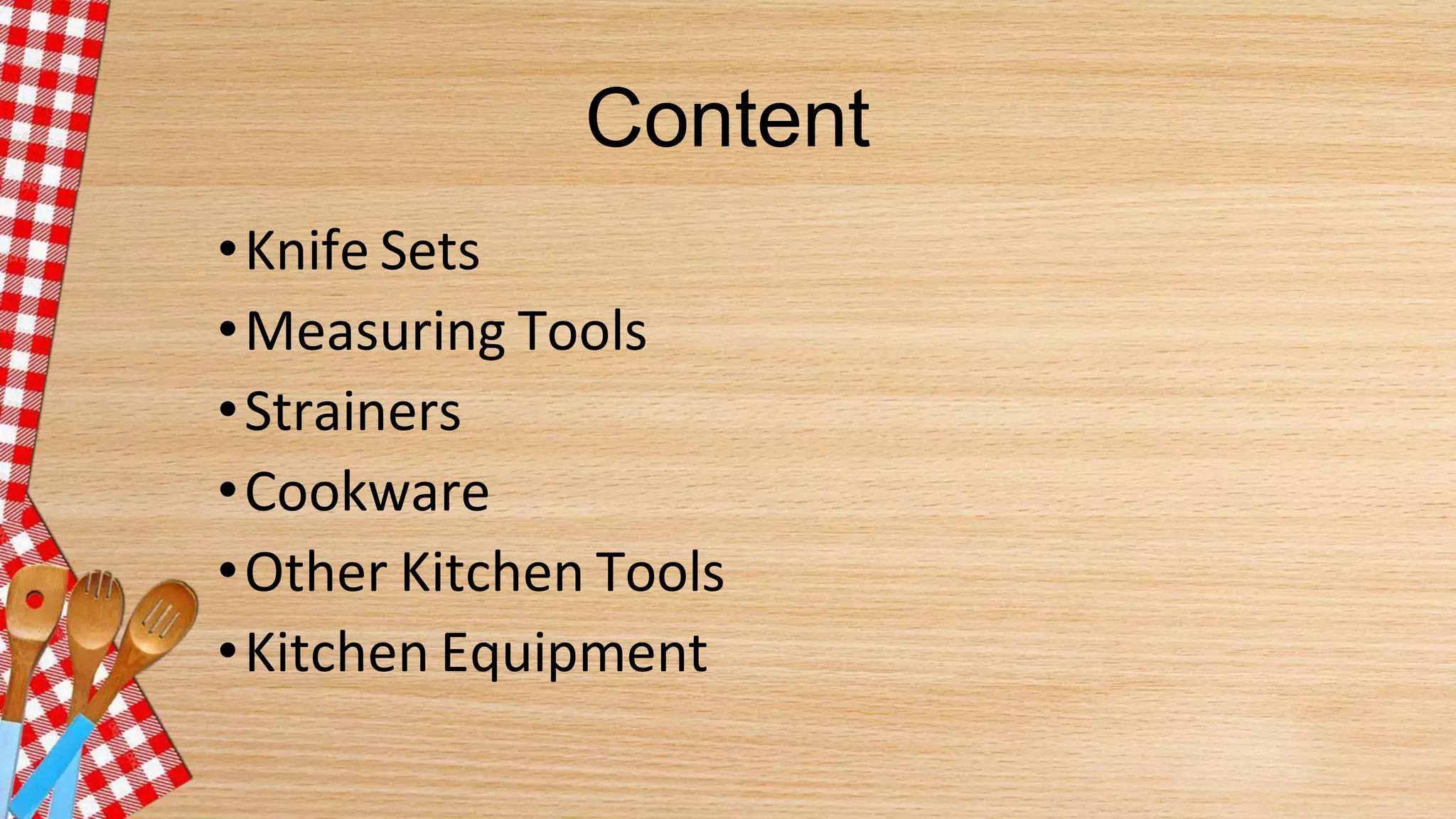 TLE 9 - Cookery (Week 1) KITCHEN TOOLS AND EQUIPMENT.pptx