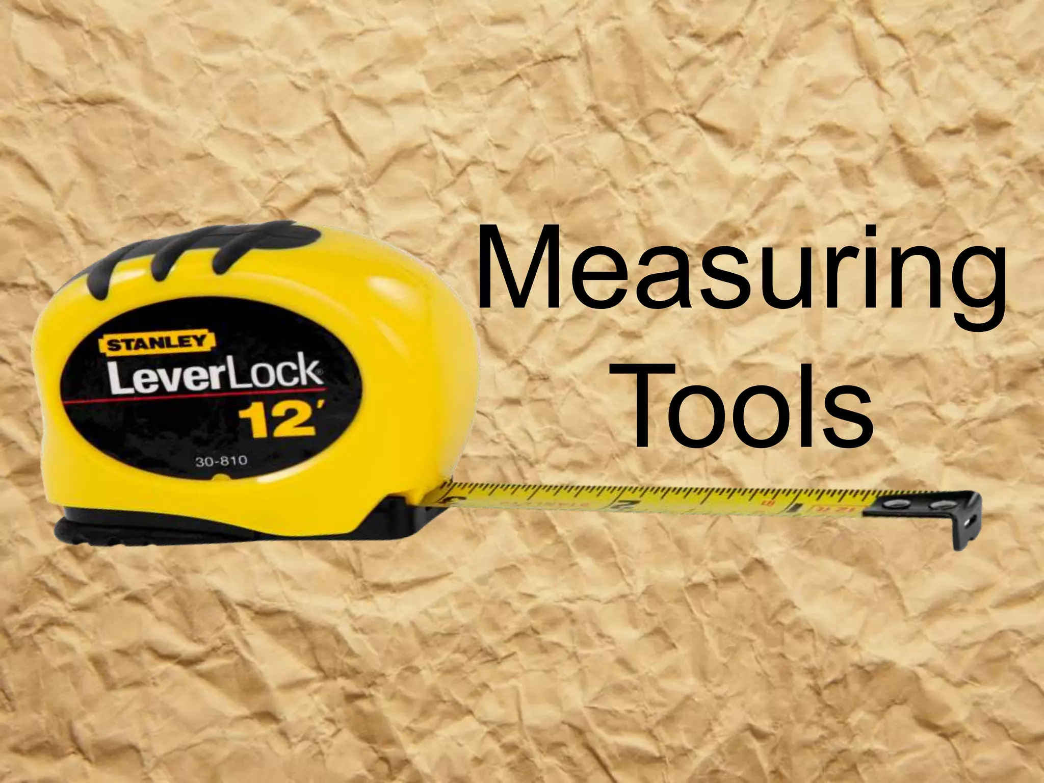 TLE9 Measuring and Marking tools | PPTX