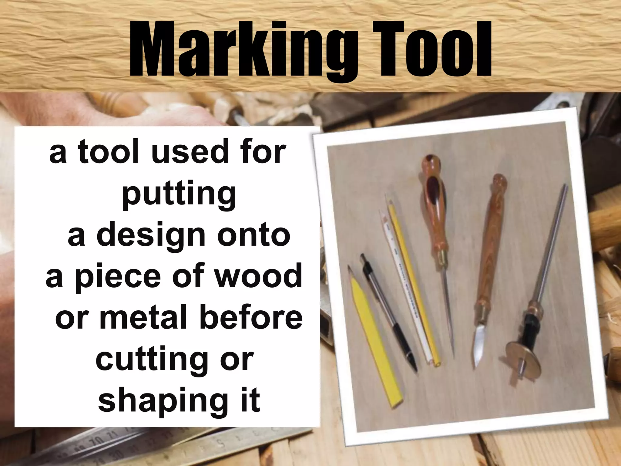 TLE9 Measuring and Marking tools | PPTX