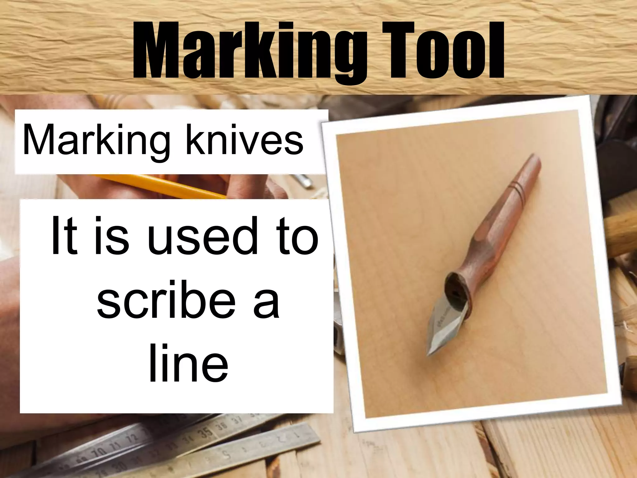TLE9 Measuring and Marking tools | PPTX