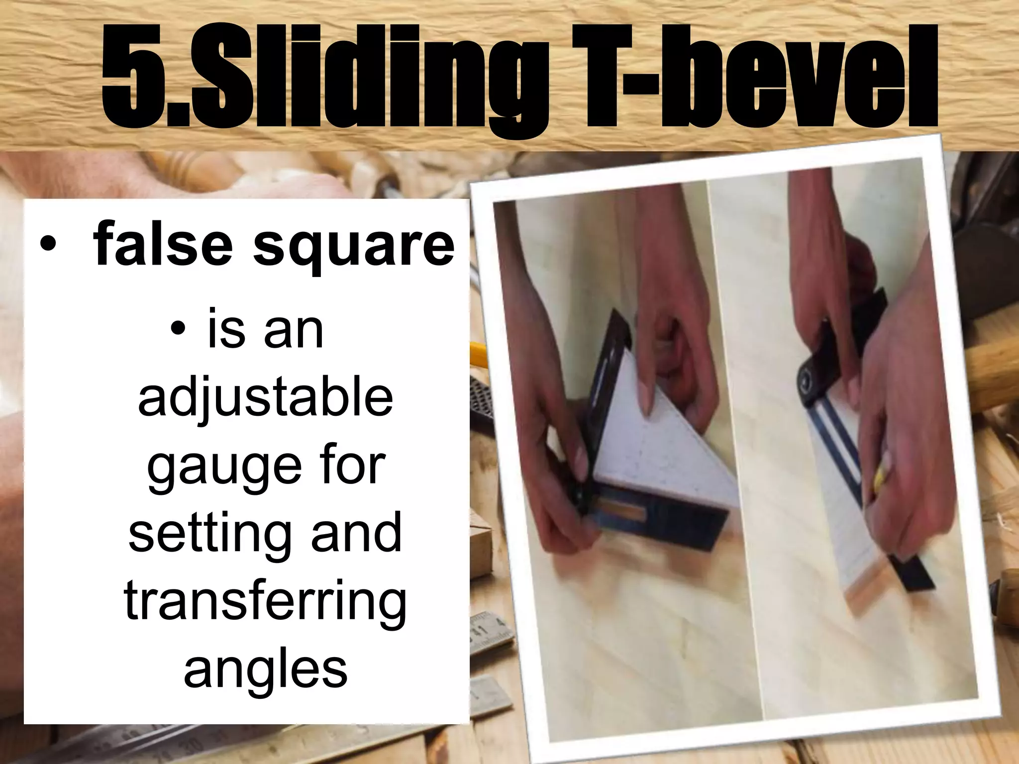 TLE9 Measuring and Marking tools | PPTX