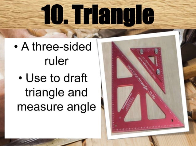 TLE9 Measuring and Marking tools | PPTX | Woodworking | Arts and Crafts