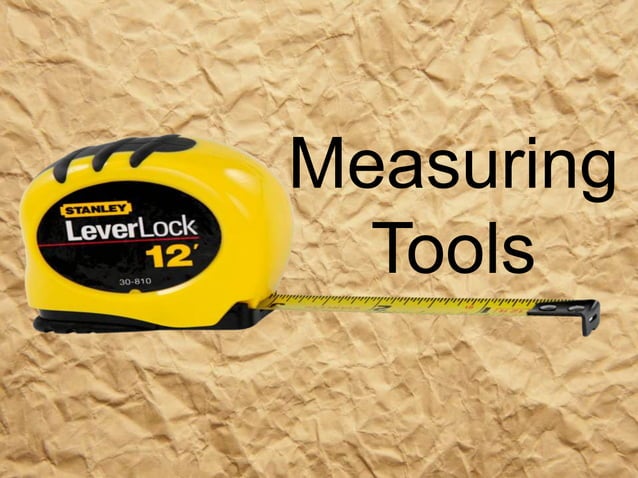 TLE9 Measuring and Marking tools | PPTX | Woodworking | Arts and Crafts