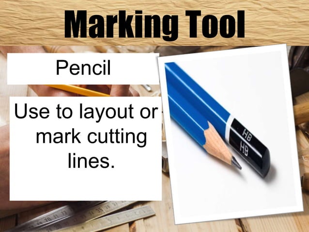TLE9 Measuring and Marking tools | PPTX | Woodworking | Arts and Crafts