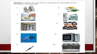 TLE 9-Quarter 1-Week 1-Tools and Equipments | PPTX