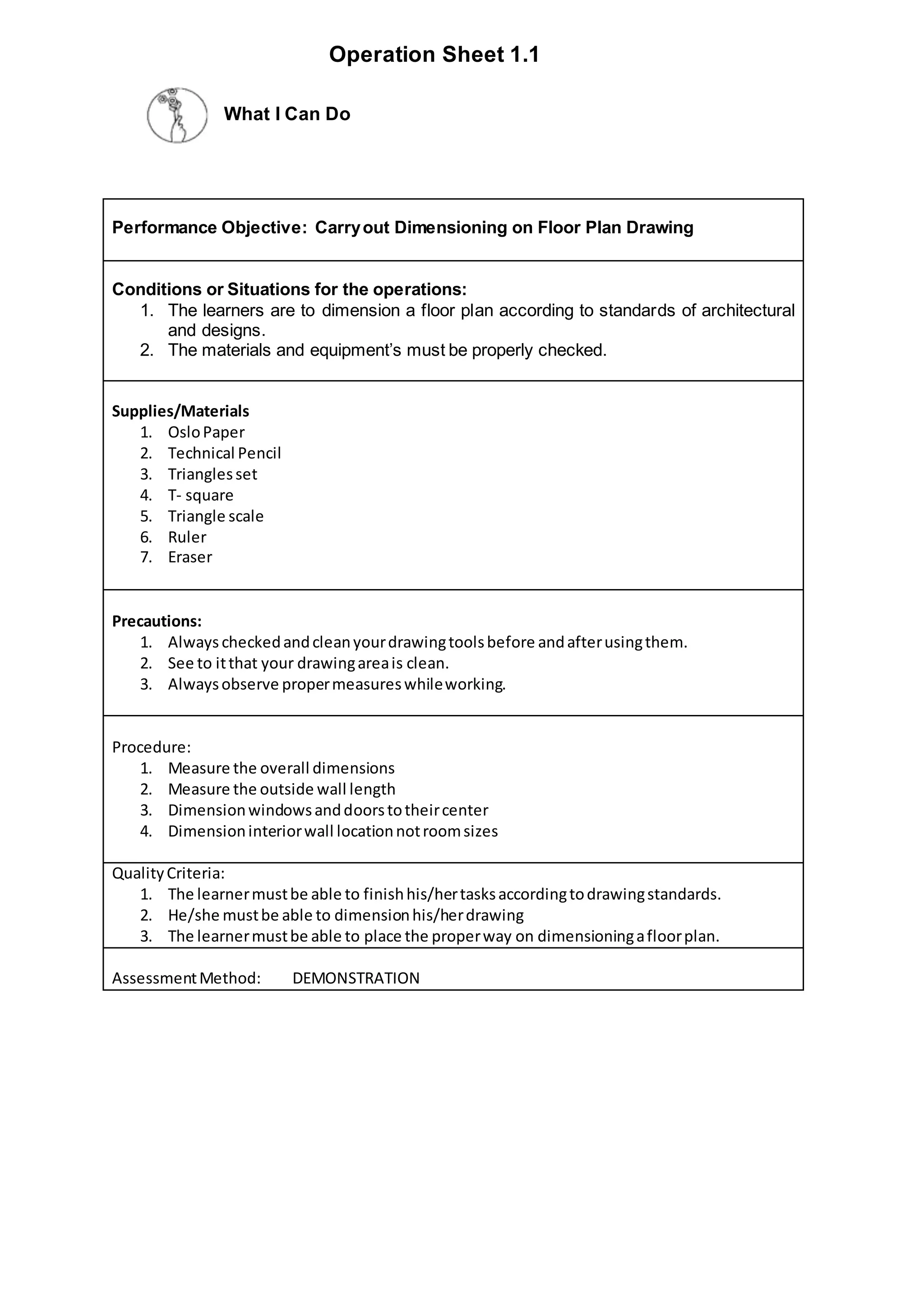 Tle9 Q1 W6 10mod1draft Floor Plan V3 Pdf 