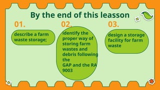 TLE 9 Storage Practices and Principles for Waste Materials.pptx