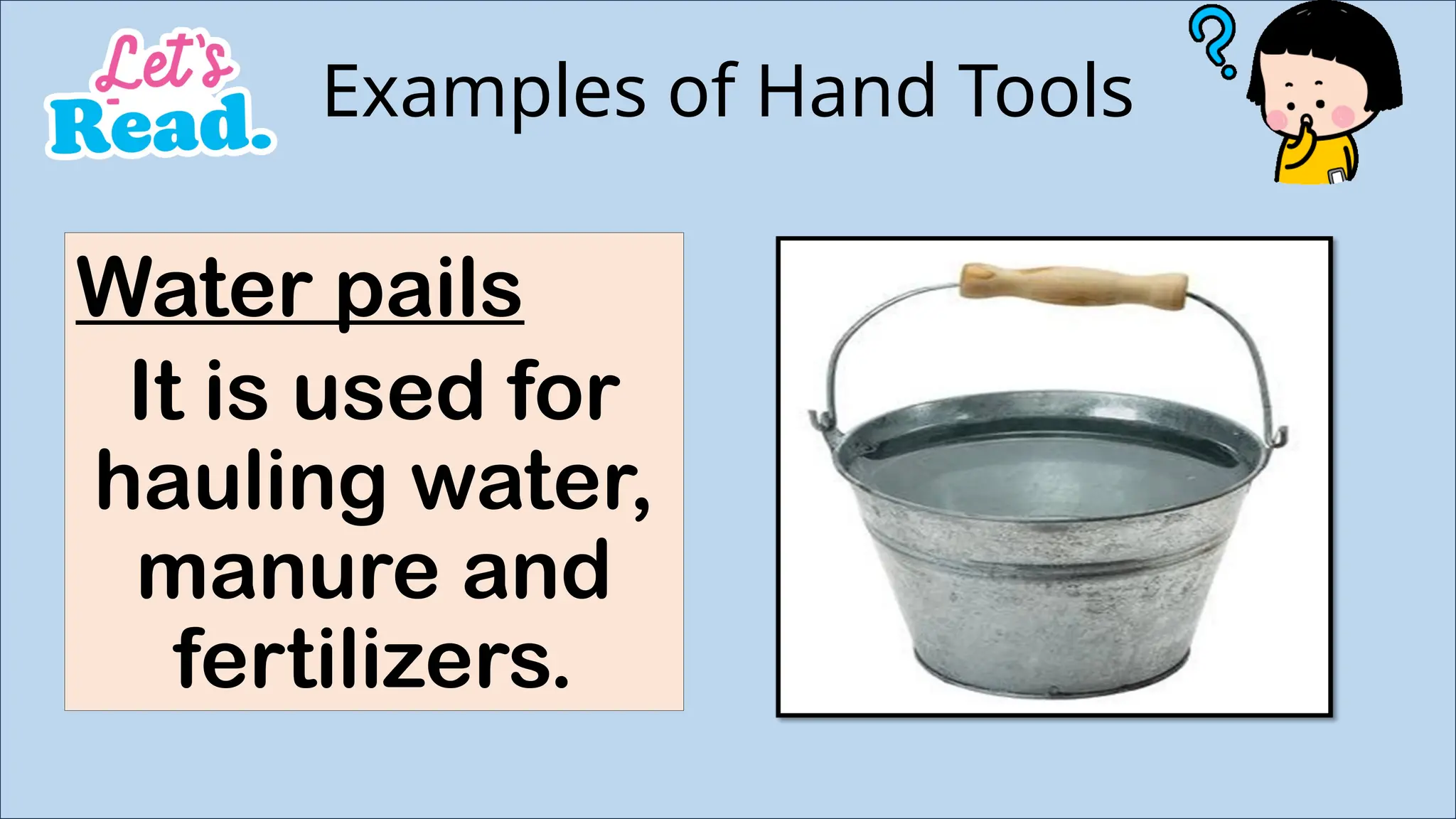 TLE agriculture hand tools for grade 8 students | PPTX